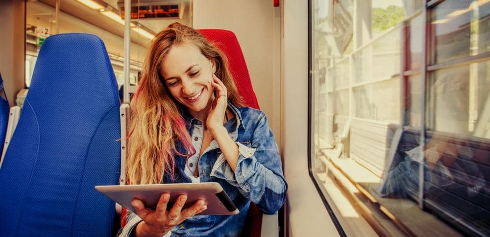 Log in to your Interrail account